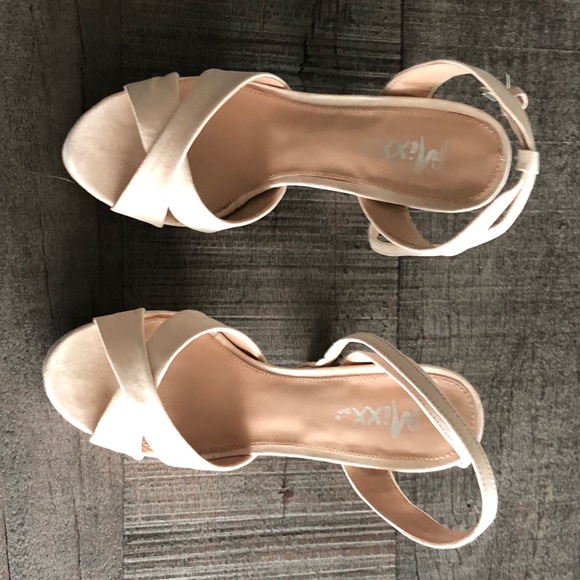 Nordstrom | Shoes | Beige Platform Heels In Perfect Conditions | Poshmark